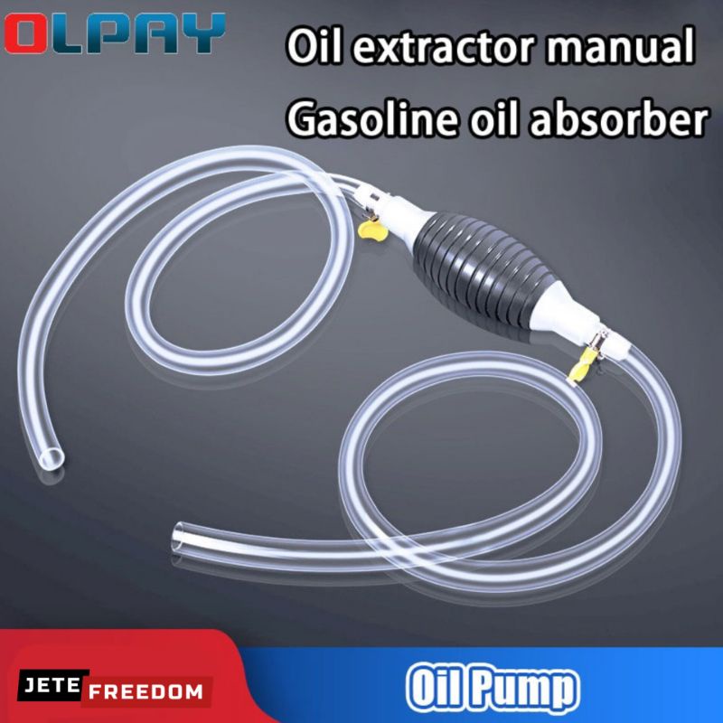 Jual OLPAY Pompa Tangan Manual Transfer Pump Oli Bensin Mobil Motor Oil ...