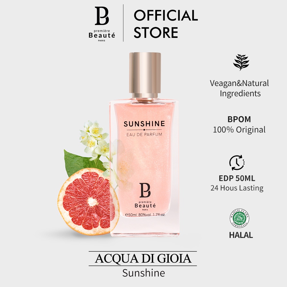 Jual PREMIERE BEAUTE perfume Wanita Sunshine 15ml/50ml Fashion Neon Eau ...