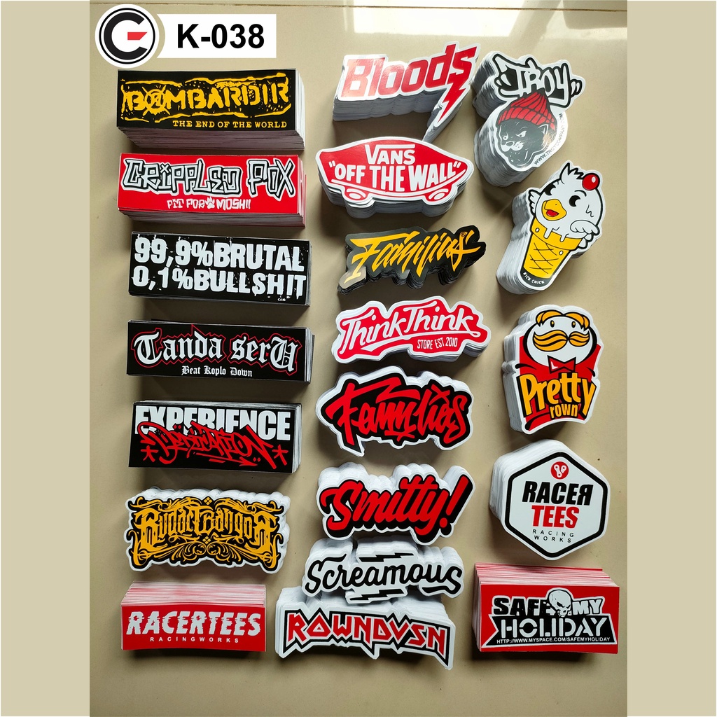 Jual STICKER PACK ISI 20 pcs. STIKER KARAKTER , STIKER UNIK, STICKER ...