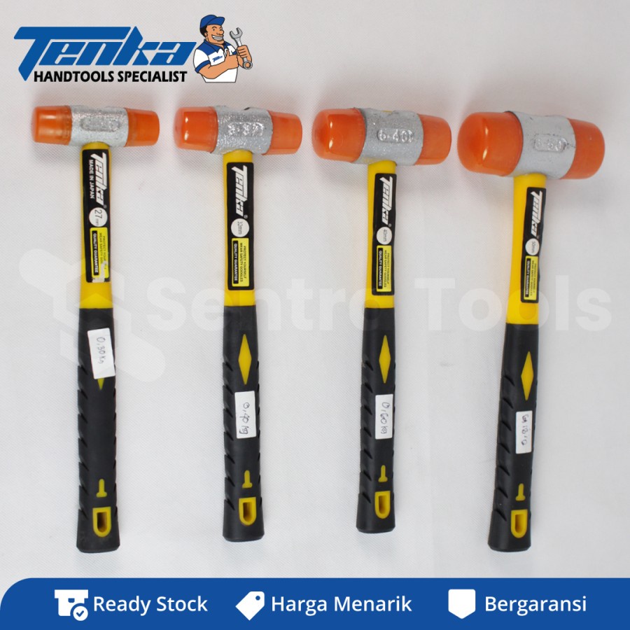 Jual Palu Plastik Double Plastic Hammer Tenka Kualitas Jepang - 50MM ...