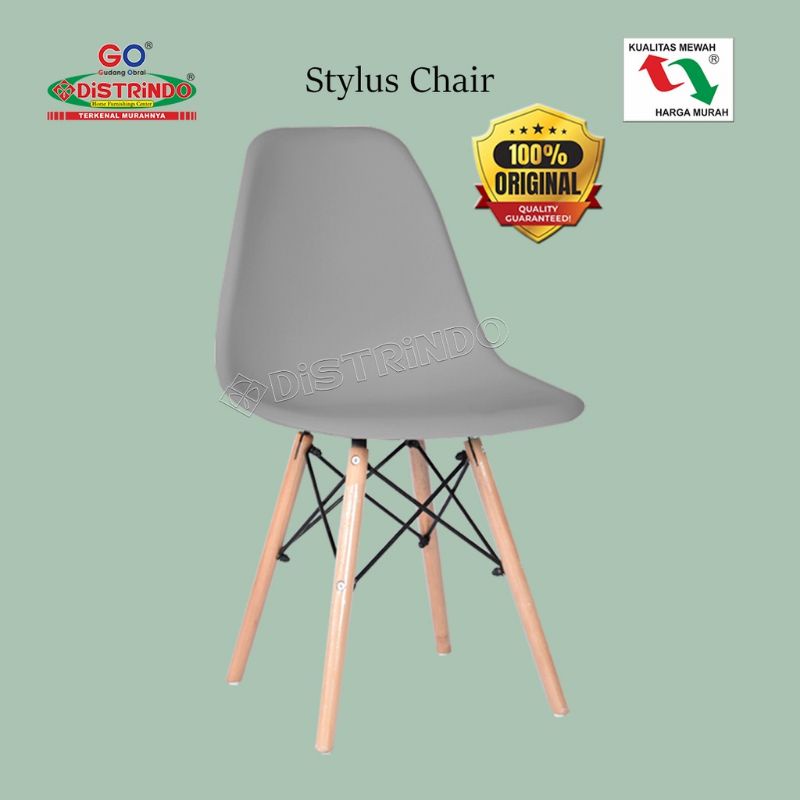 Jual Kursi Kerja / Kursi Makan / Kursi Cafe Fiber Model Stylish ...