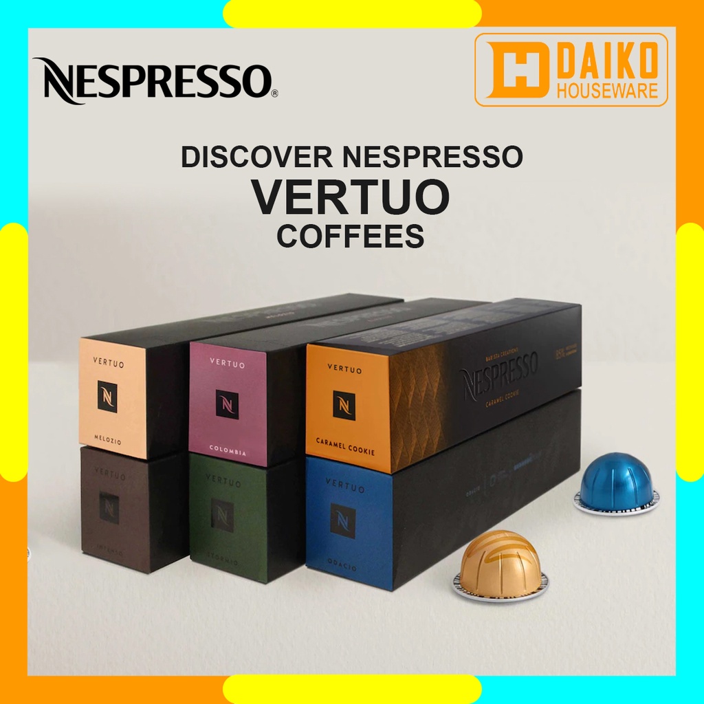 Jual Capsule Nespresso Vertuo All Varian Rasa Kemasan Pack - Blonde ...