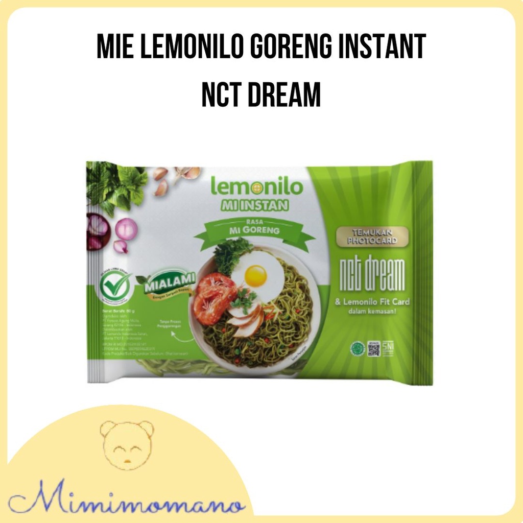Jual Lemonilo Mie Instant Sehat Goreng Special Edition NCT Dream ...