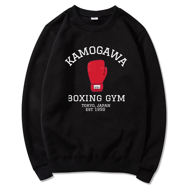 Jual Hoodie Crewneck Hajime Boxing Gym / Sweater Anime / Switer ...