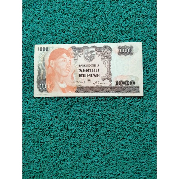 Jual Uang Kuno Indonesia 1000 Seri Dirman bekas bagus Marta COLECTION ...