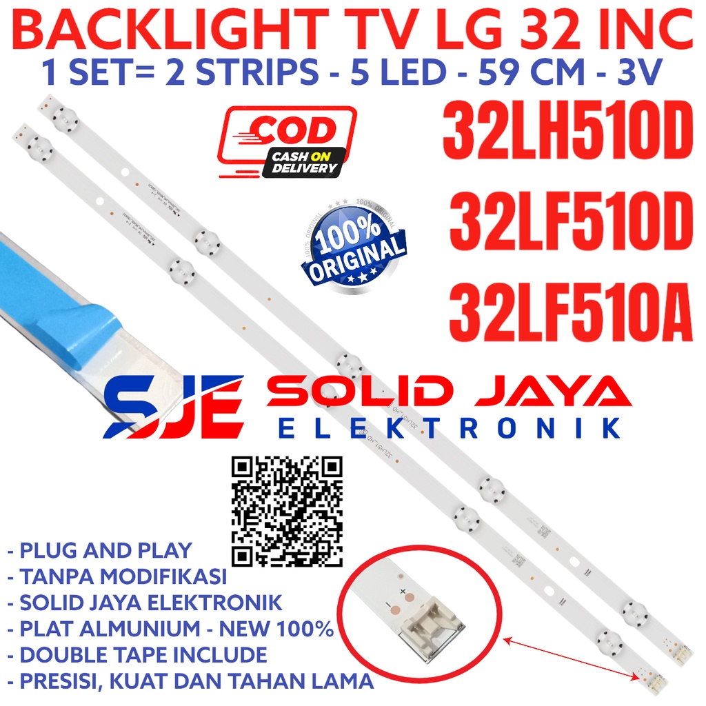Jual BACKLIGHT LED TV LG 32 INC 32LH510 32LF510 D 32LH510 D 32LF510 32LH510D 32LF510D 32LF510A ...