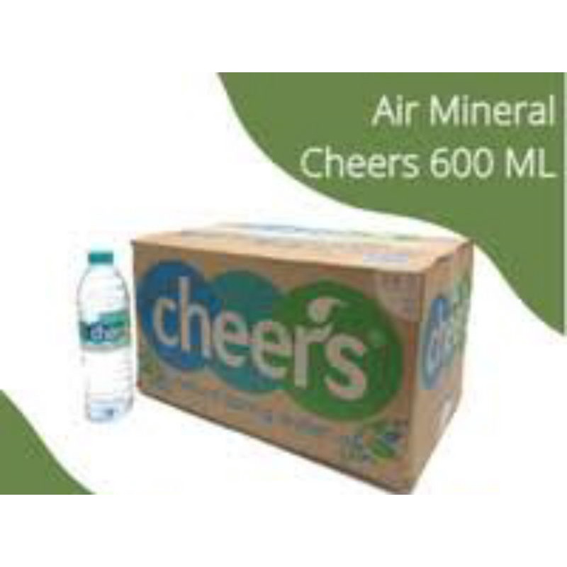Jual cheers air mineral 600 ml | Shopee Indonesia