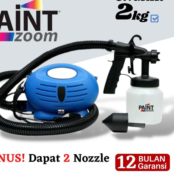 Jual Kompresor Cat Mini Listrik Paint Zoom Spray Gun Alat Cat Semprot ...