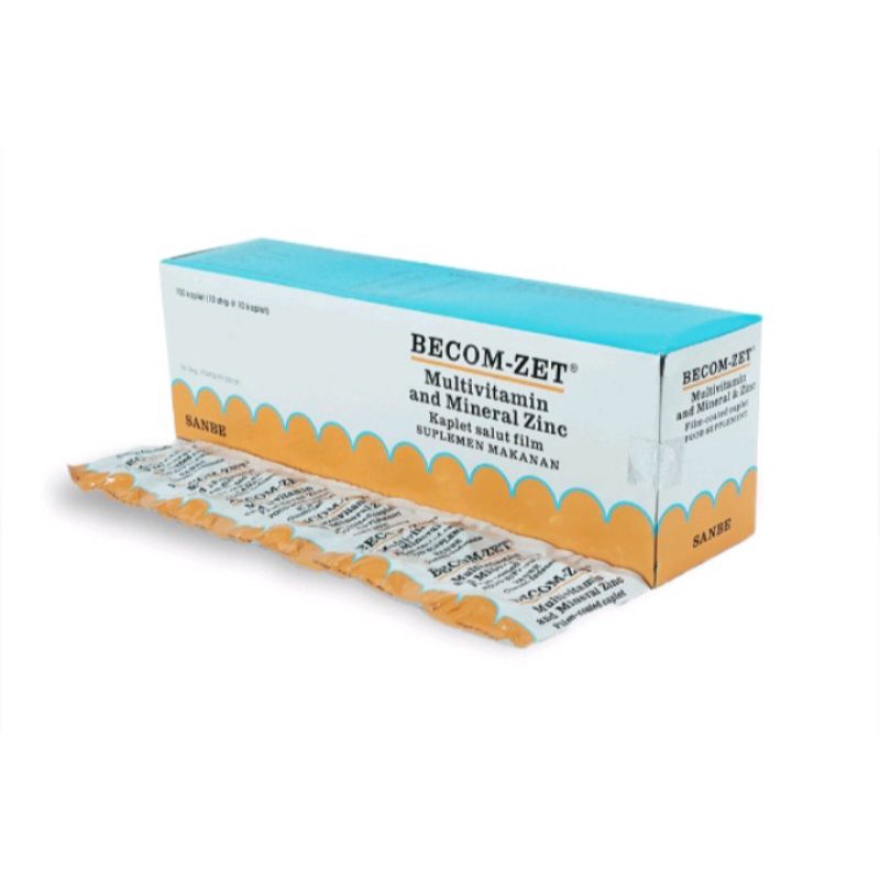 Jual Become-Zet multivitamin zinc (suplement) | Shopee Indonesia