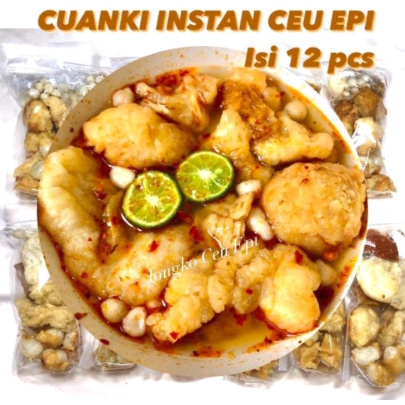 Jual CUANKI INSTAN CEU EPI ISI 12PCS/SELUSIN- CUANKI CEU EPI | Shopee ...