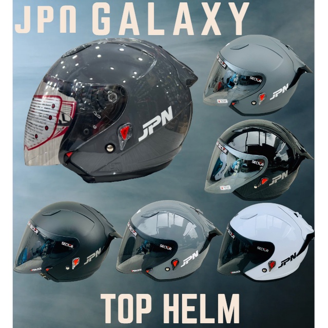 Jual Helm Motor Half Face Standar JPN Original Sni Dewasa / HELM SNI ...