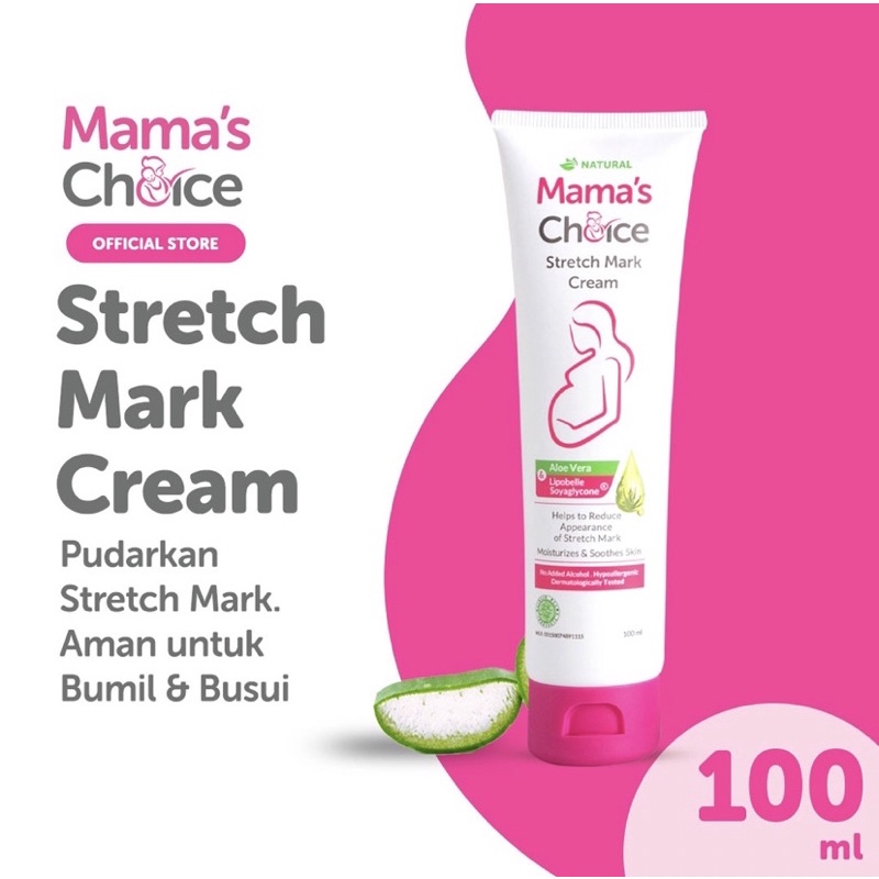 Jual Preloved Stretch Mark Cream Mama Choice | Shopee Indonesia