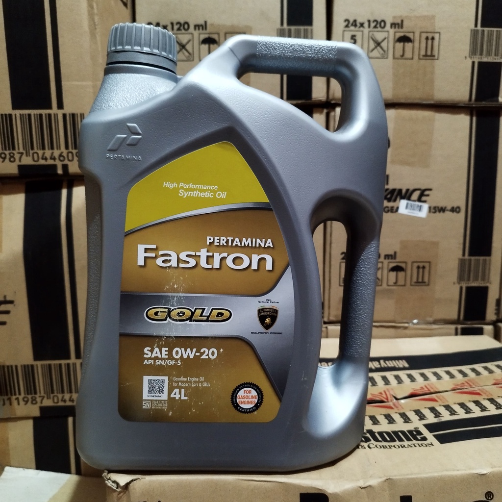 Jual Pertamina Fastron Gold 0w-20 4 Liter Galon | Shopee Indonesia