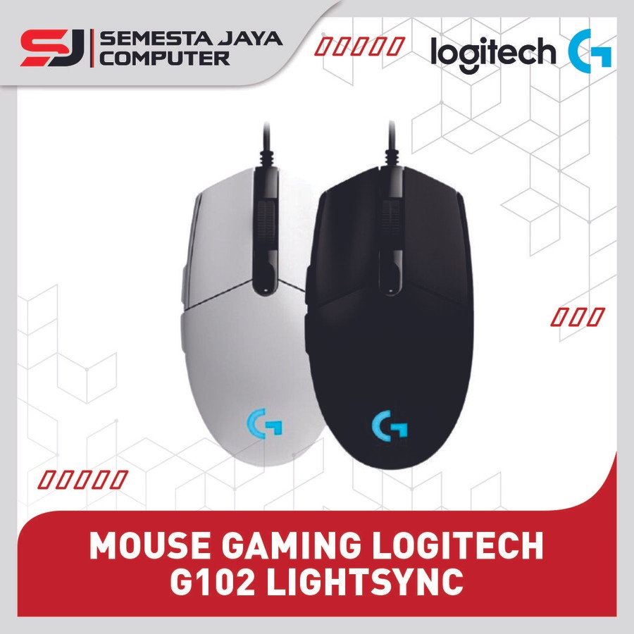 Jual Mouse Gaming Logitech G102 V2 Lightsync RGB Logitech G 102 V 2 RGB | Shopee Indonesia