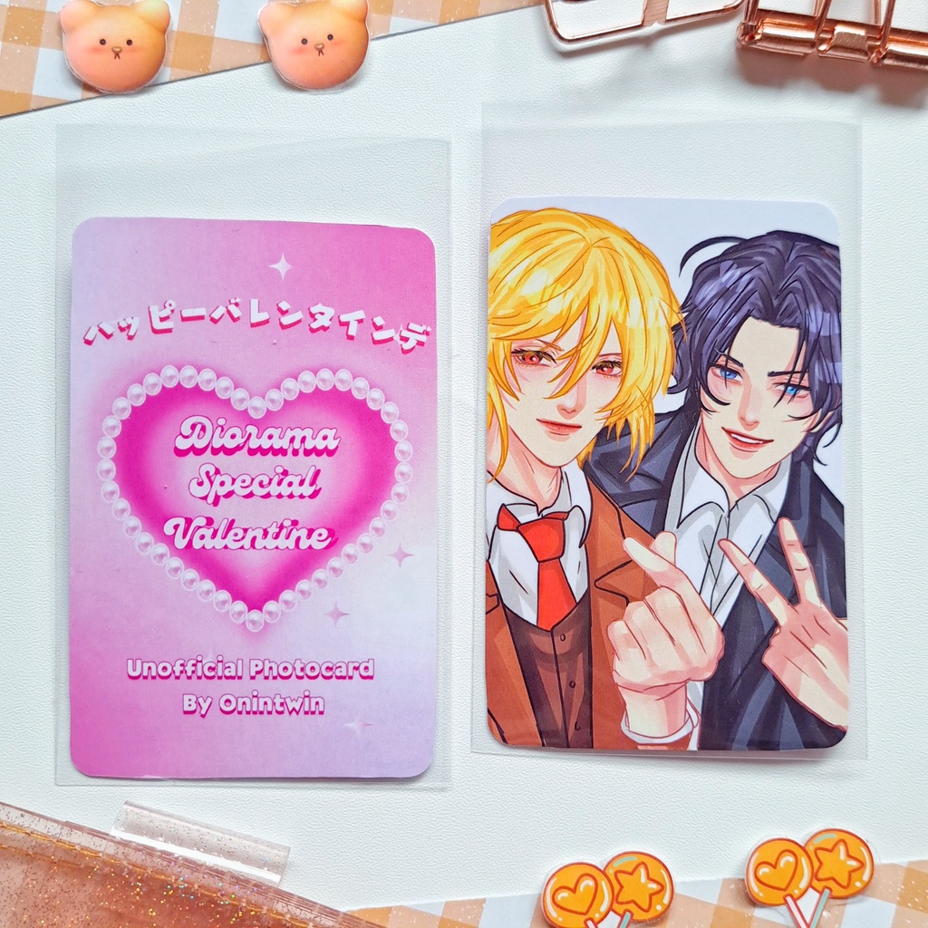 Jual Diorama special Valentine Days Photocard by onintwin / BLUE LOCK , MORIARTY THE PATRIOT ...