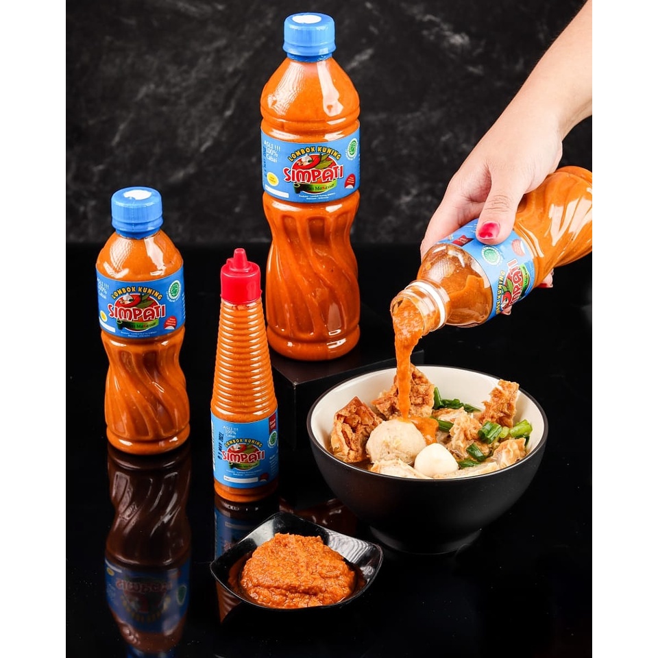 Jual Lombok Kuning Simpati Makassar 600 ML / Oleh Oleh Asli Khas Sulawesi Selatan | Shopee Indonesia