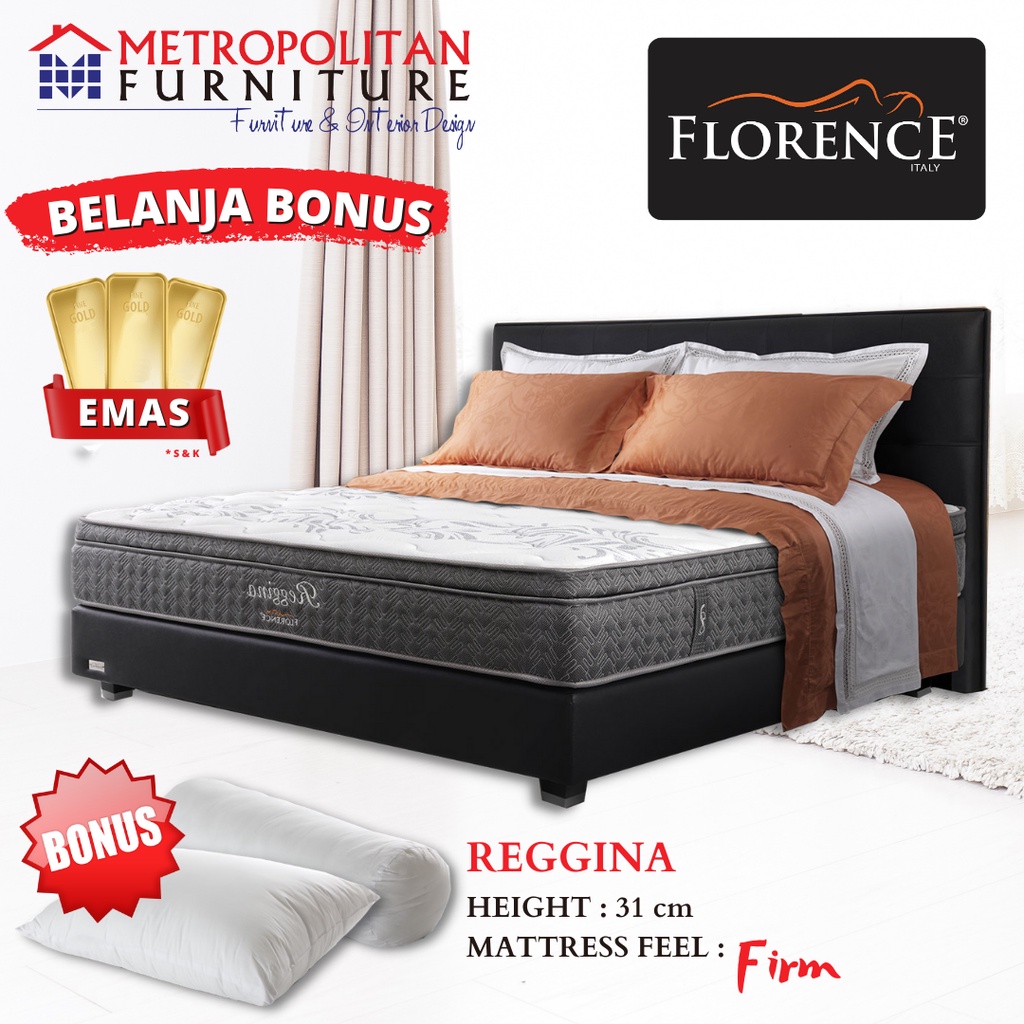Jual Kasur Springbed Florence Reggina Spring bed matras | Shopee Indonesia