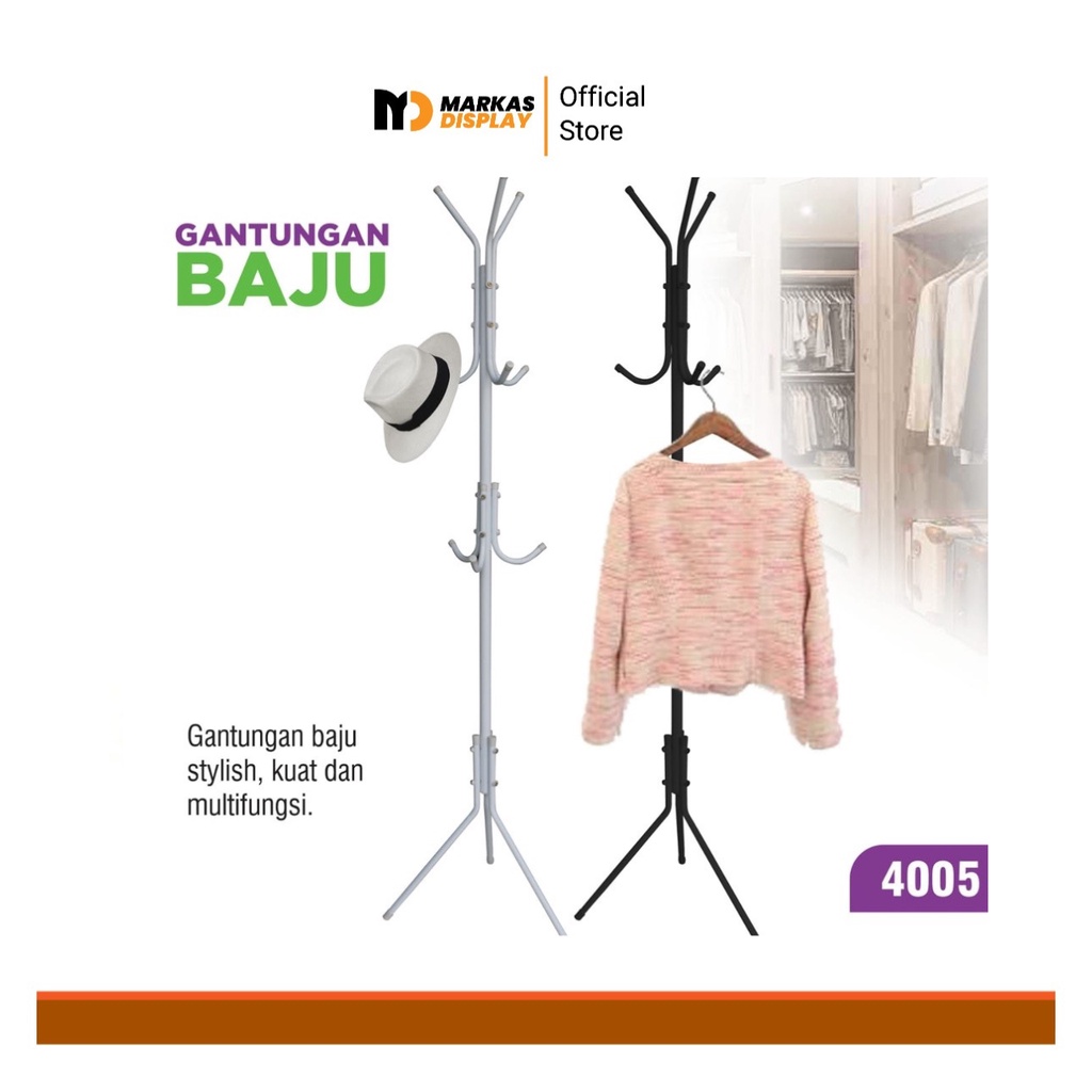 Jual Stand Hanger Multifungsi/Standing Hanger Topi dan Bju | Shopee ...