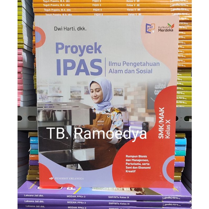 Jual Buku Proyek IPAS Bisnis untuk SMK/MAK kelas X Erlangga Kurikulum Merdeka | Shopee Indonesia