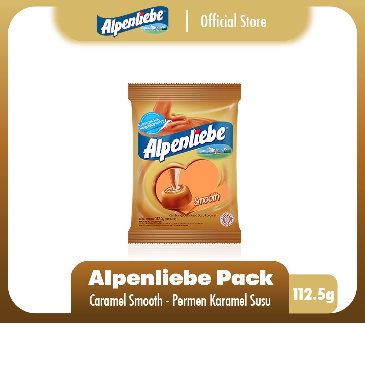 Jual Alpenliebe Caramel Smooth Pack 112.5g - Permen Karamel Susu ...