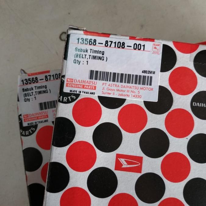 Jual Timing Belt Espass/Zebra/Feroza/Taruna/S92 13568-87108 | Shopee ...