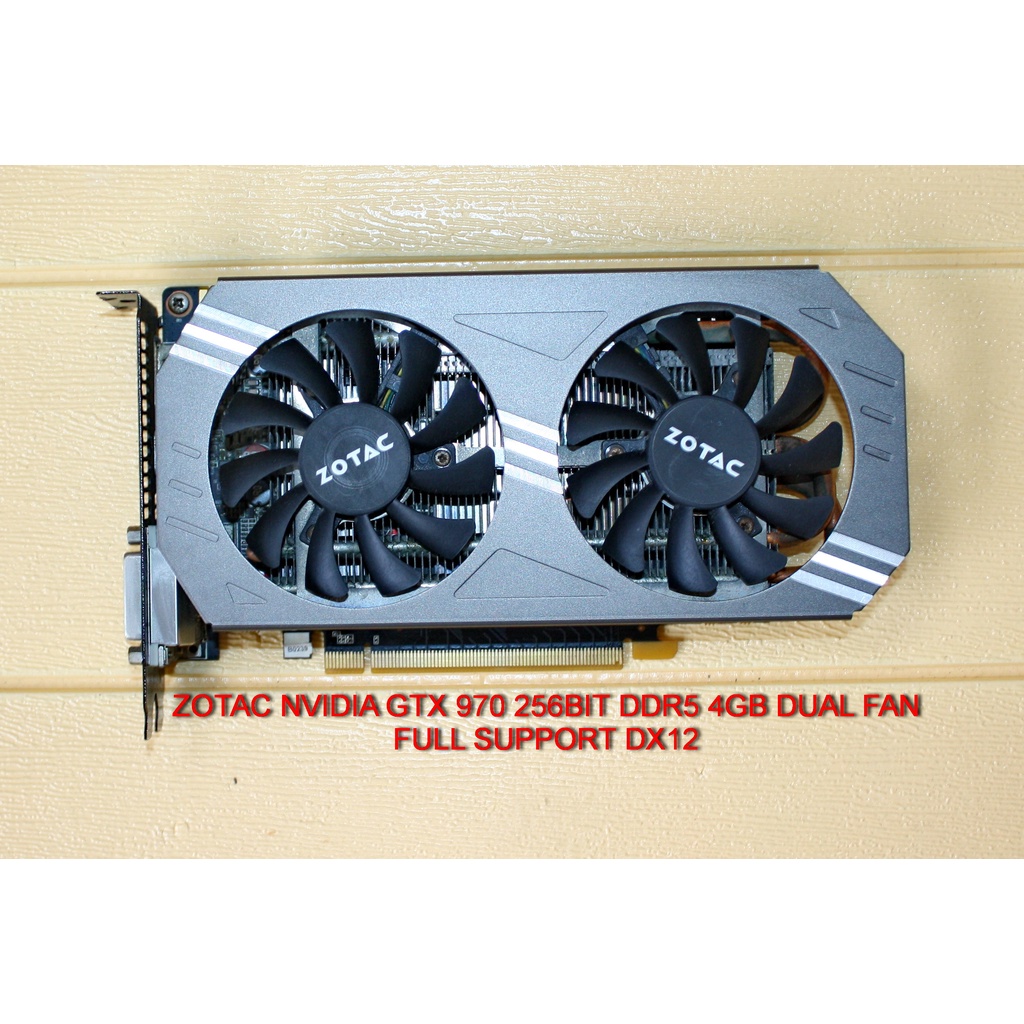 Jual VGA NVIDIA GTX 970 256BIT DDR5 4GB DUAL FAN ZOTAC GAMING ULTRA ...