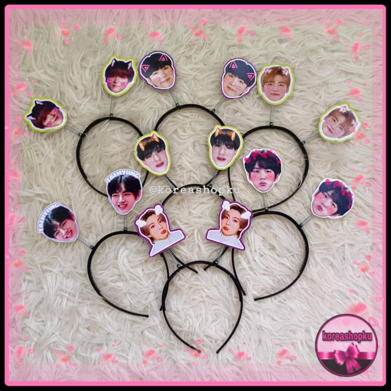 Jual BANDO TUING TUING KPOP CUSTOM REQUEST BTS EXO NCT TREASURE ENHYPEN ...