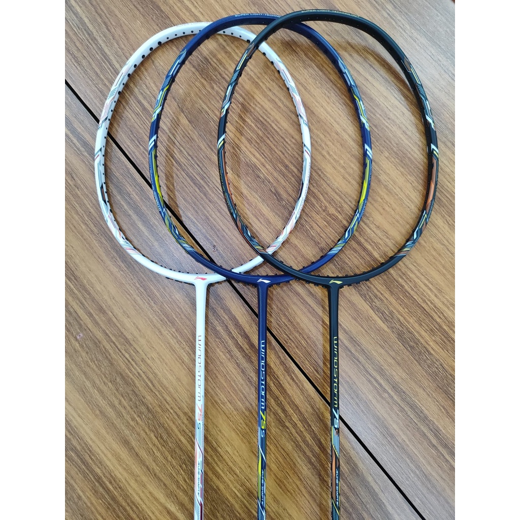 Jual RACKET BADMINTON LINING WINDSTORM 75 S AYPS+2 ZIP-ORIGINAL ...
