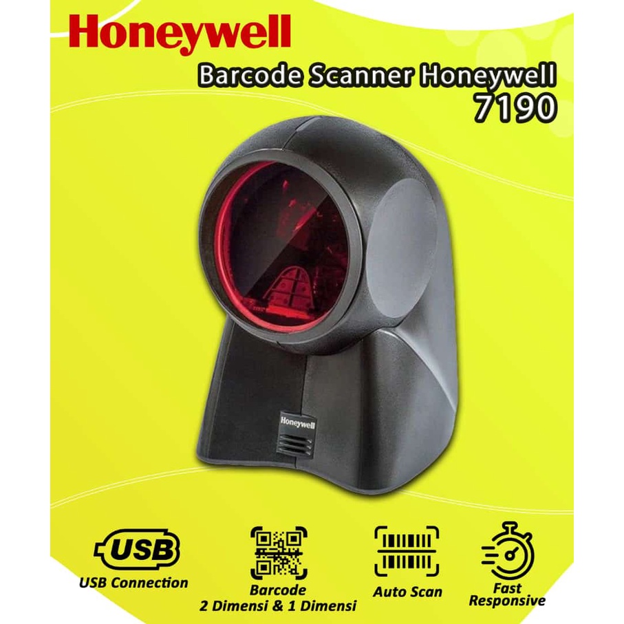 Jual SCANNER BARCODE OMNI HONEYWELL ORBIT 7190G 2DIMENSI | Shopee Indonesia
