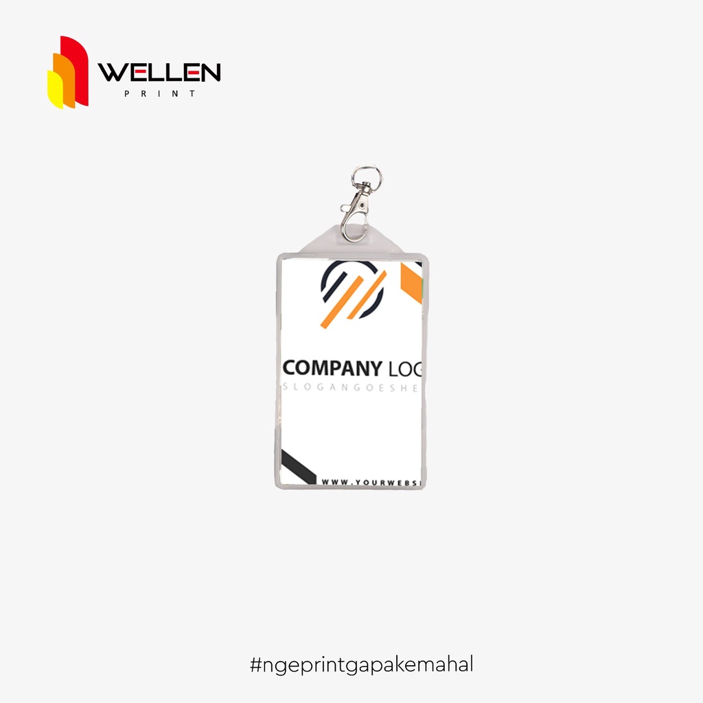 Jual WELLEN PRINT - Cetak Kartu Id card Custom 1 muka / Print Idcard 2 ...