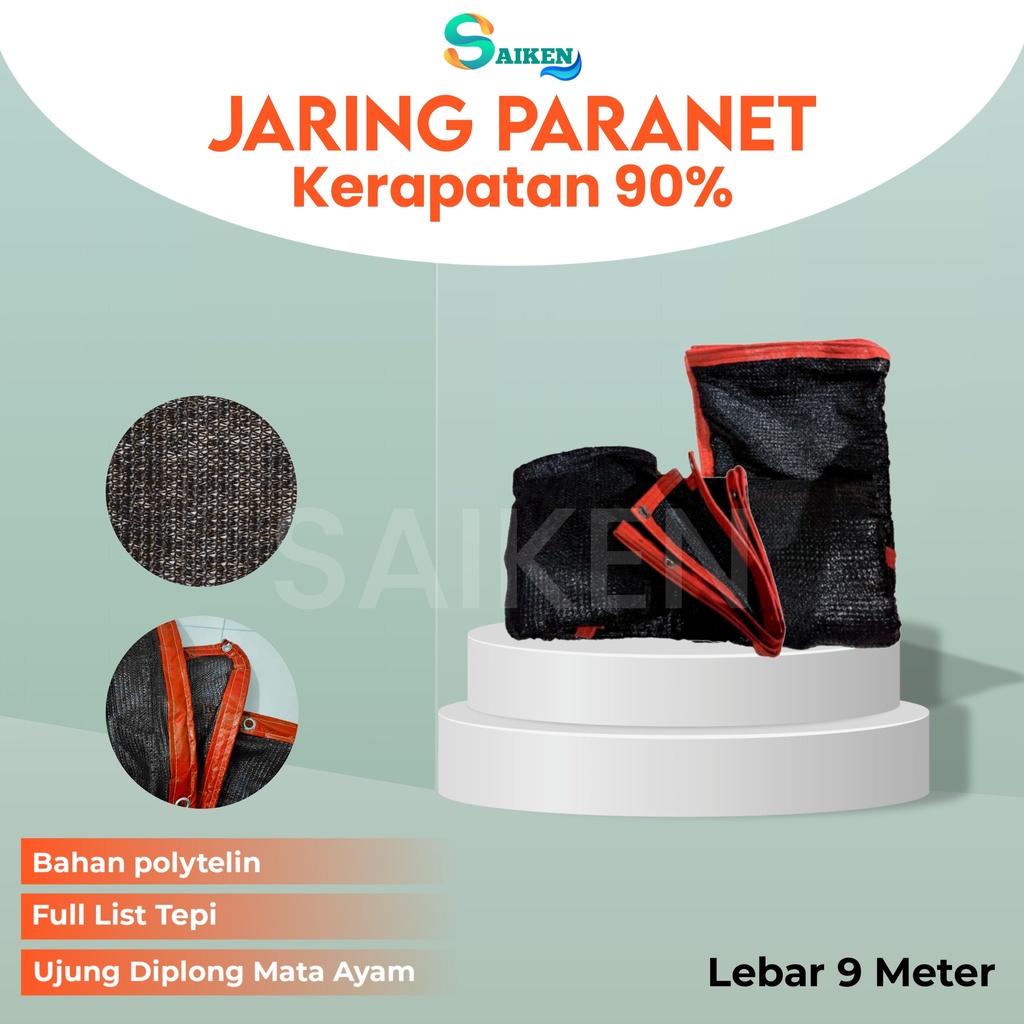 Jual Paranet 90 Lebar 9 Meter Jaring Tanaman Anti Panas Matahari ...