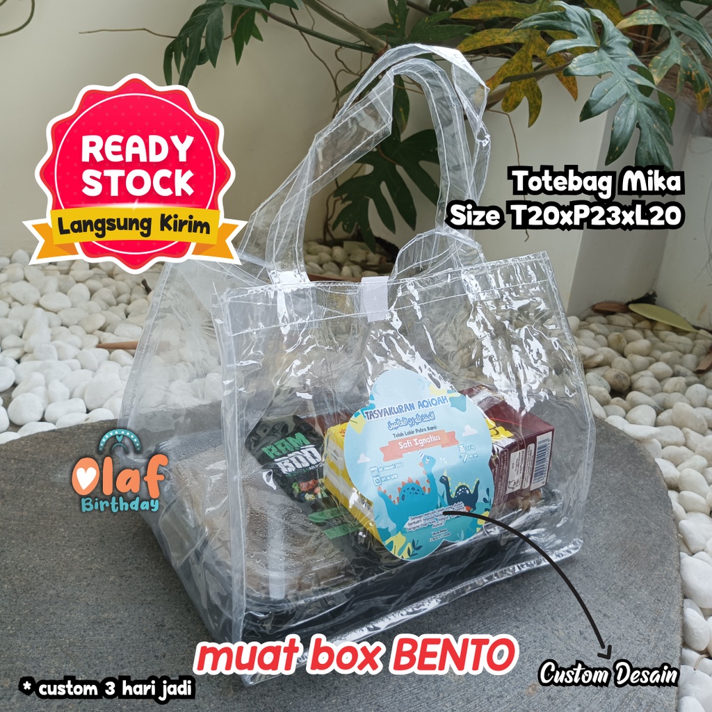 Jual Tas Ulang Tahun Anak Muat Box Bento Goodie Bag Ultah Ready Stock ...