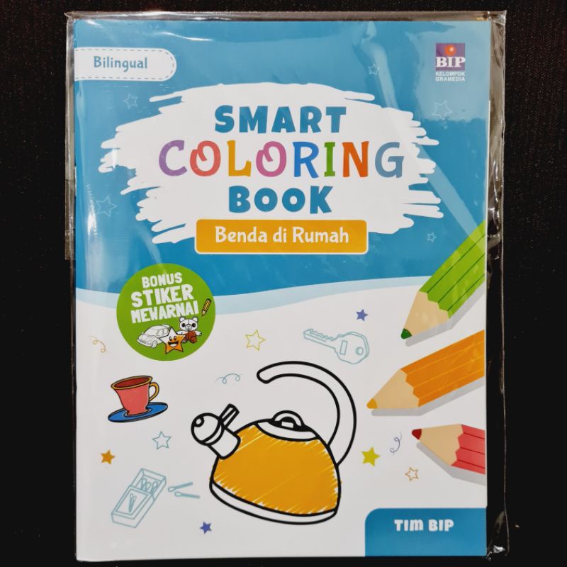 Jual SMART COLORING BOOK BENDA DI RUMAH - GRAMEDIA SALE | Shopee Indonesia