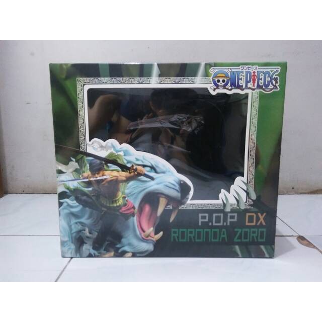 Jual One Piece Roronoa Zorro White Tiger Statue Figure Pop DX | Shopee ...