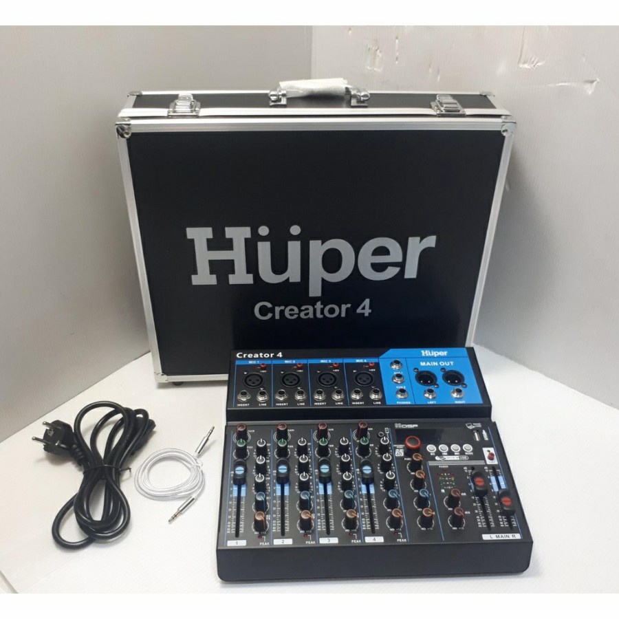 Jual Mixer HUPER Creator 4 / Creator4 4 channel ORIGINAL HUPER | Shopee ...