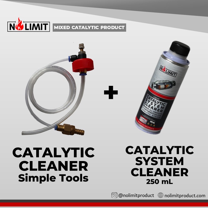 Jual No Limit Catalytic Cleaner Simple Tool + 1 Pc Catalytic Cleaner ...