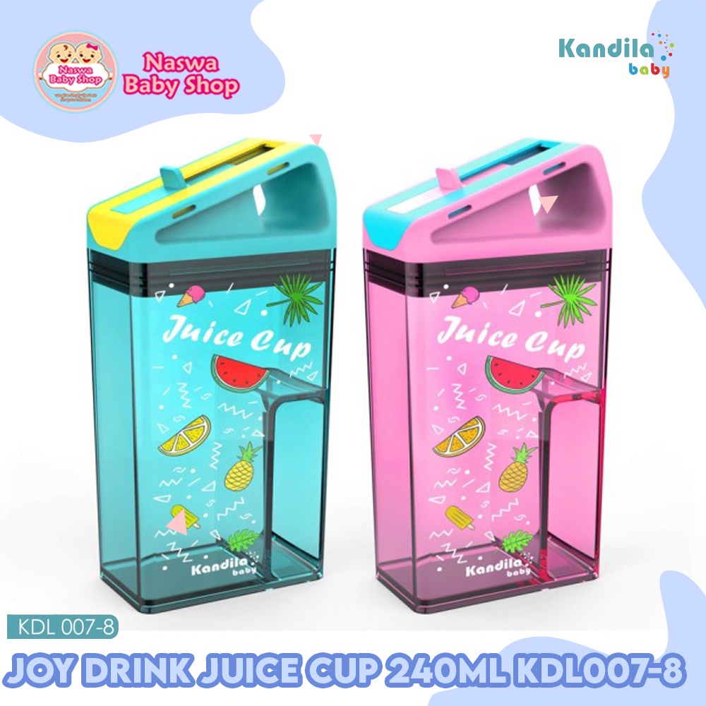Jual Kandila Baby Joy Drink Juice Cup Botol Minum Anak 240ml KDL007-8 ...