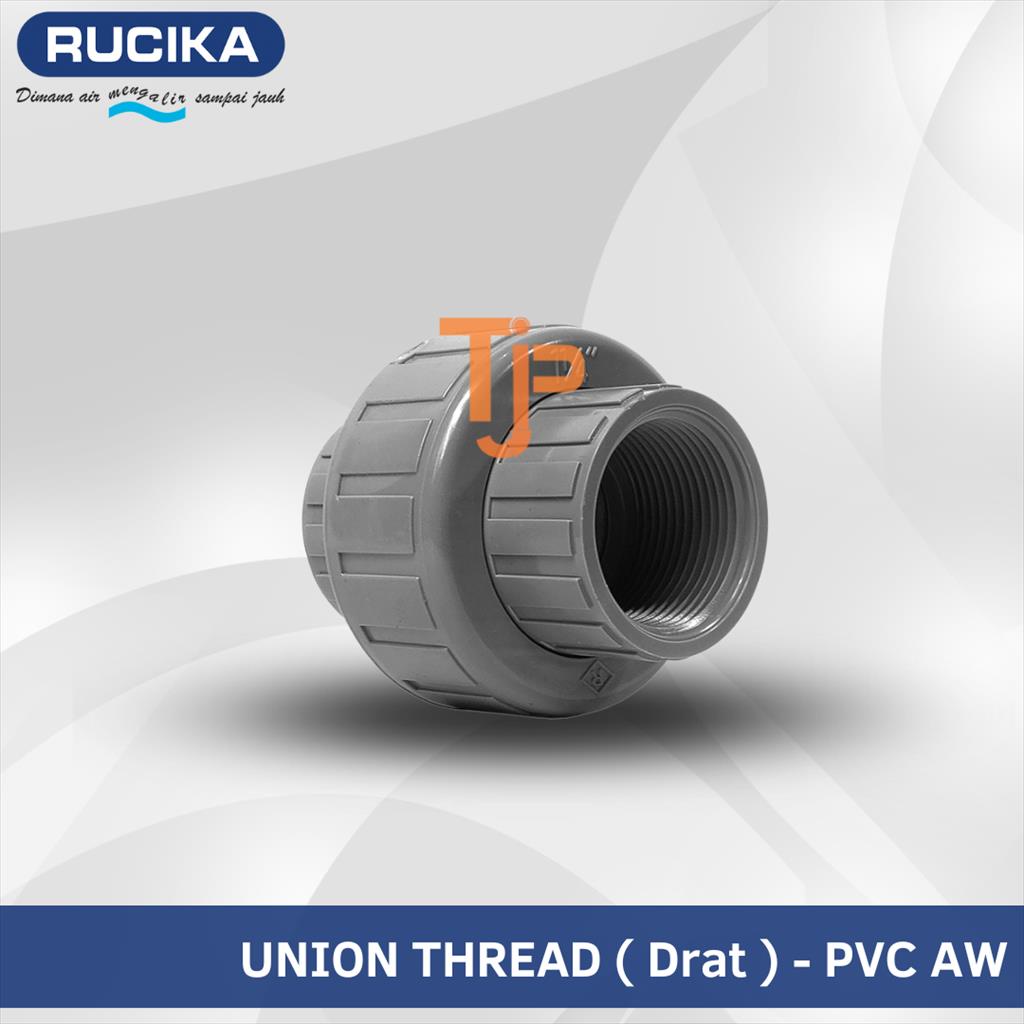 Jual RUCIKA WATER MUR PVC / UNION THREAD ( DRAT ) 1/2" | Shopee Indonesia