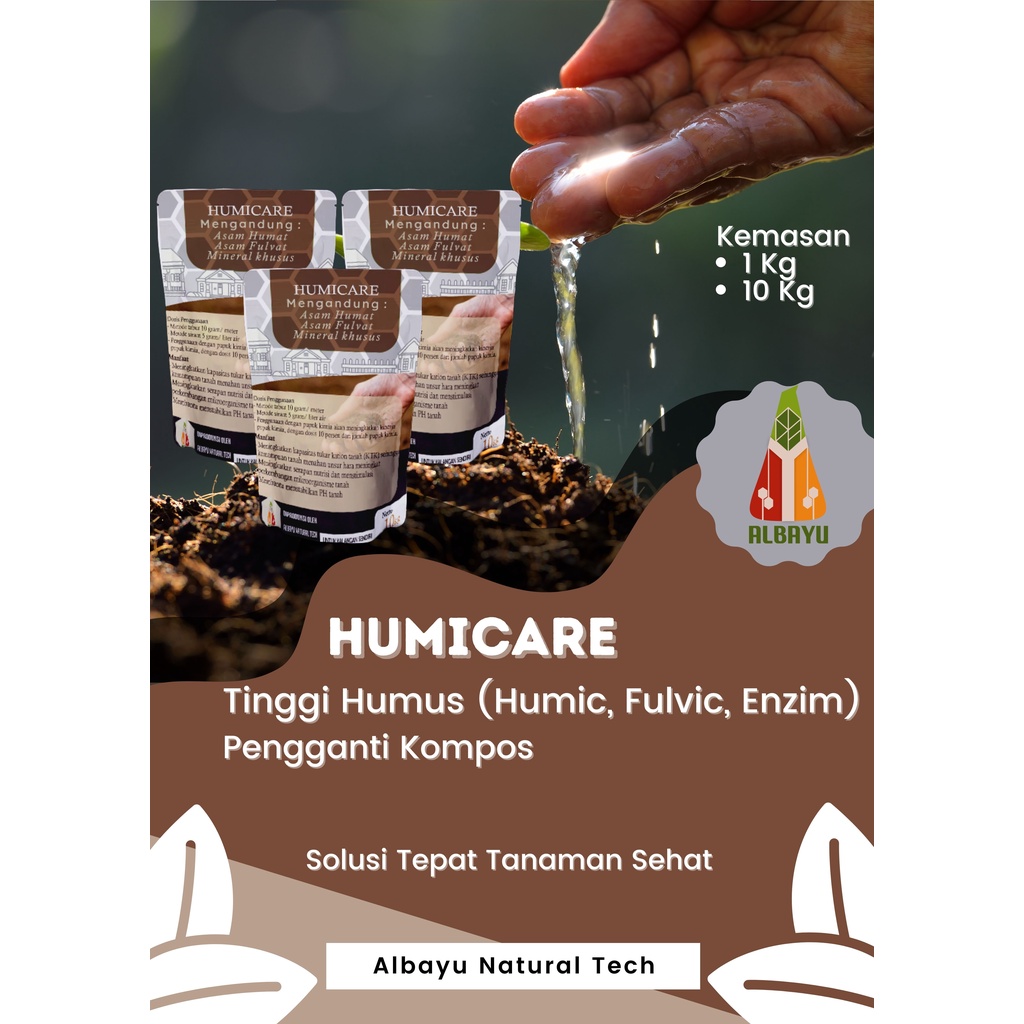 Jual Pupuk Humicare ( Asam humat, fulvic acid dan mineral khusus ...