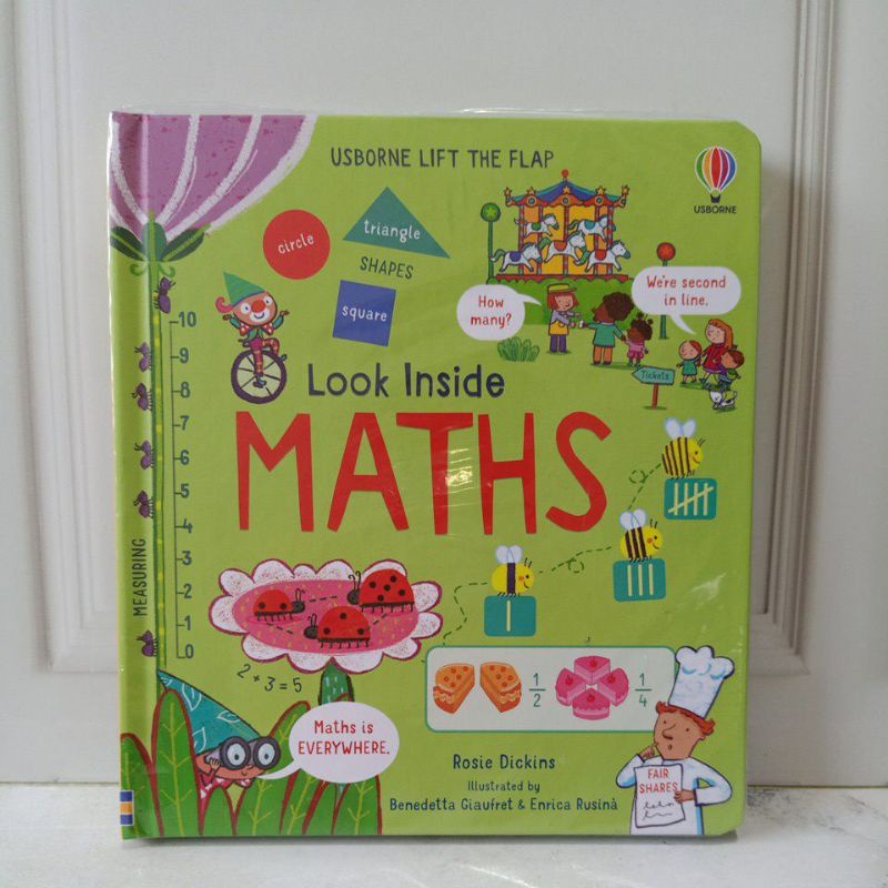 Jual Usborne Look Inside Maths | Shopee Indonesia