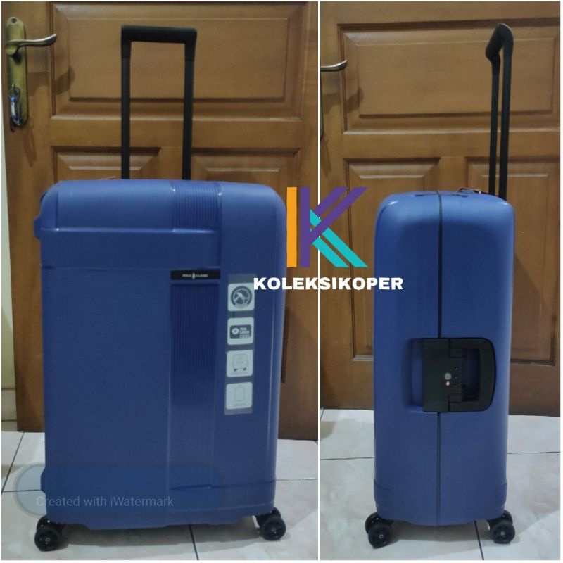 Jual Koper Polo Classic Original Polycarbonate Box No Zipper TSA Lock ...