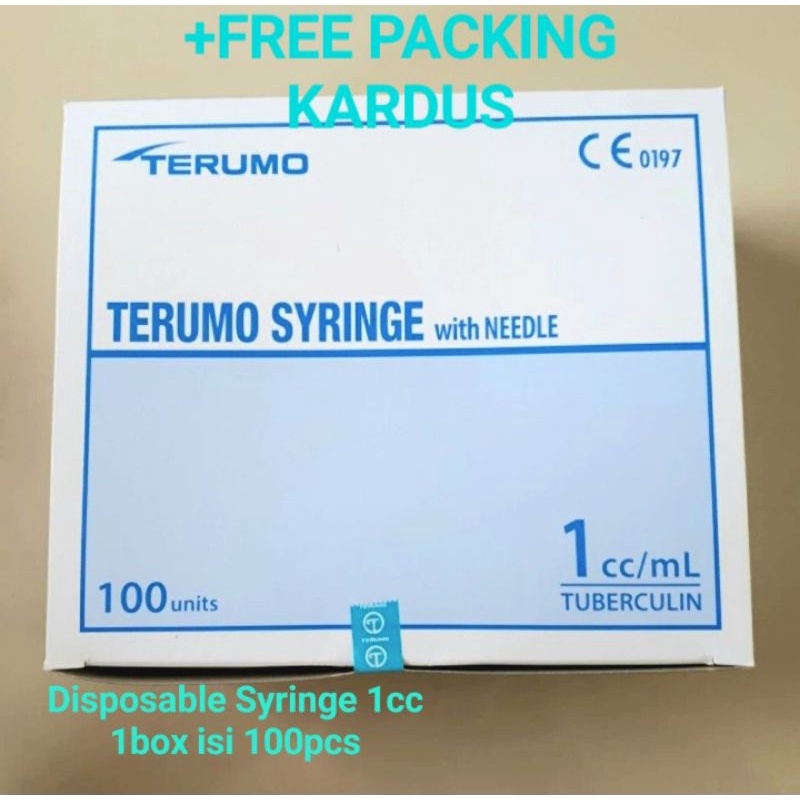 Jual Disposable Syringe ORIGINAL Terumo 1cc 3cc 5cc 10cc 20cc 50cc 60cc ...