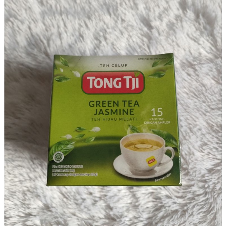 Jual Teh Tong Tji Green Tea Jasmine/Teh Celup Teh Hijau Melati | Shopee ...