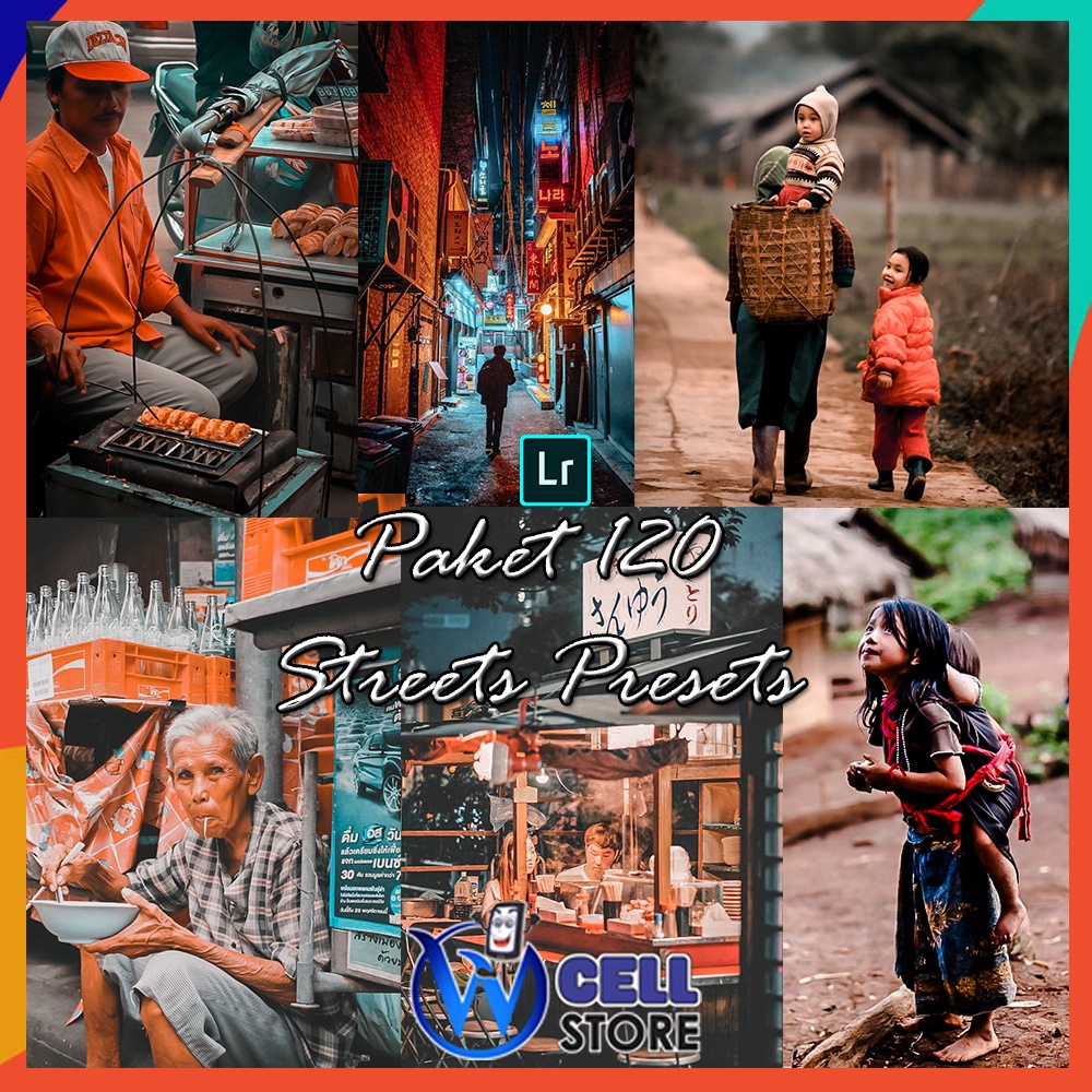 Jual PAKET COMBO 120 STREETS PRESET PRESET LIGHTROOM UNTUK ANDROID DAN IOS | Shopee Indonesia