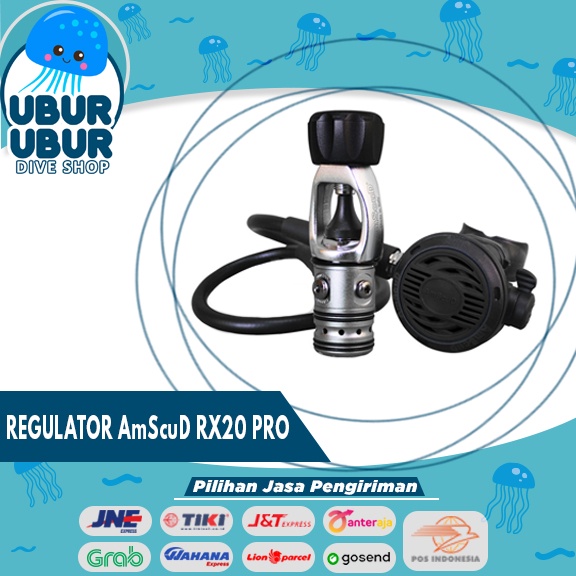 Jual Regulator AmScuD RX20 PRO - Alat scuba diving | Shopee Indonesia