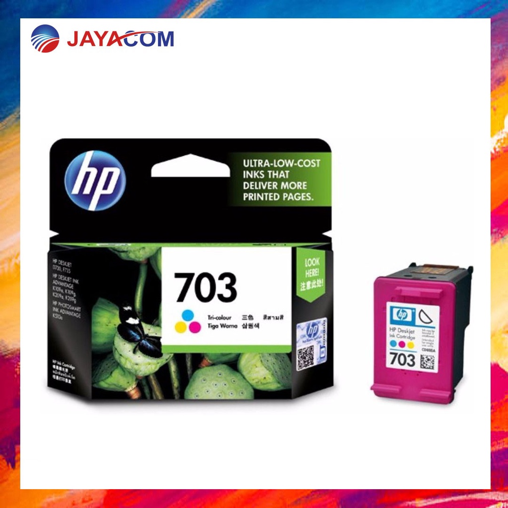 Jual INK HP 703 COLOR | Shopee Indonesia