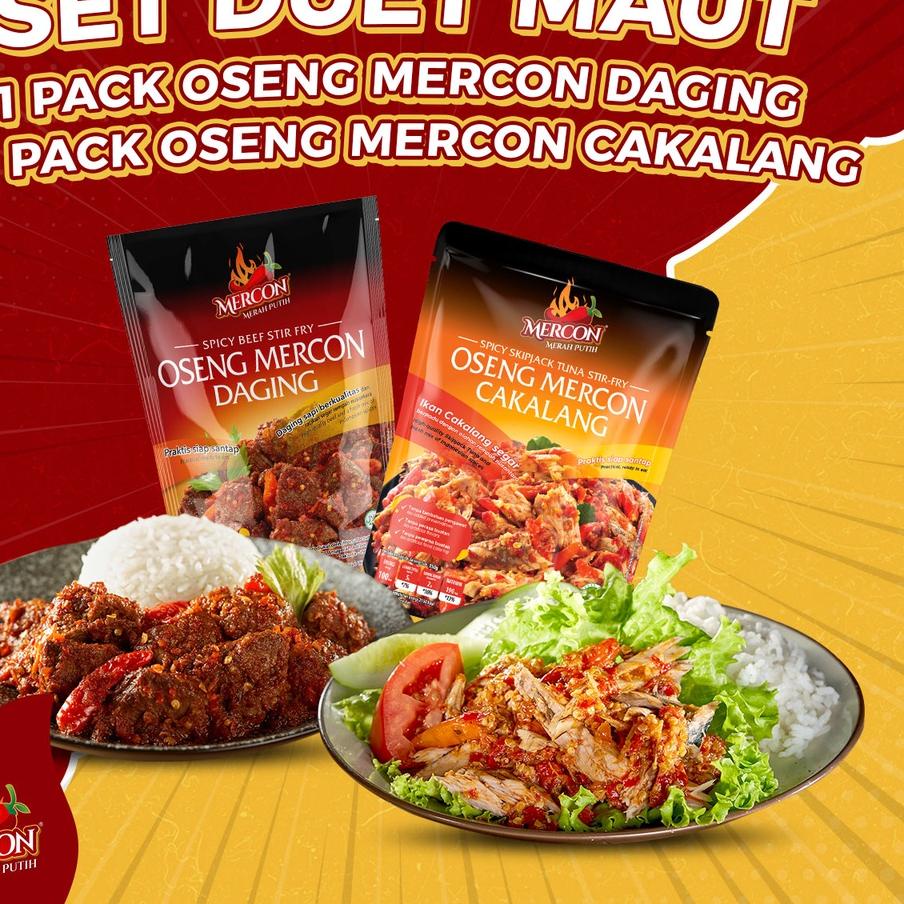 Jual Mercon Merah Putih - Set Duet Maut || Oseng Mercon Daging ...