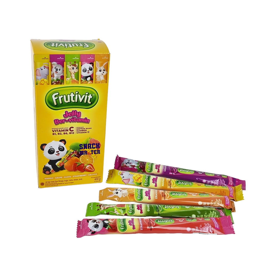 Jual Frutivit Jelly Agar Jelly Stick BOX - Netto 400 gr (Isi 20 pcs ...