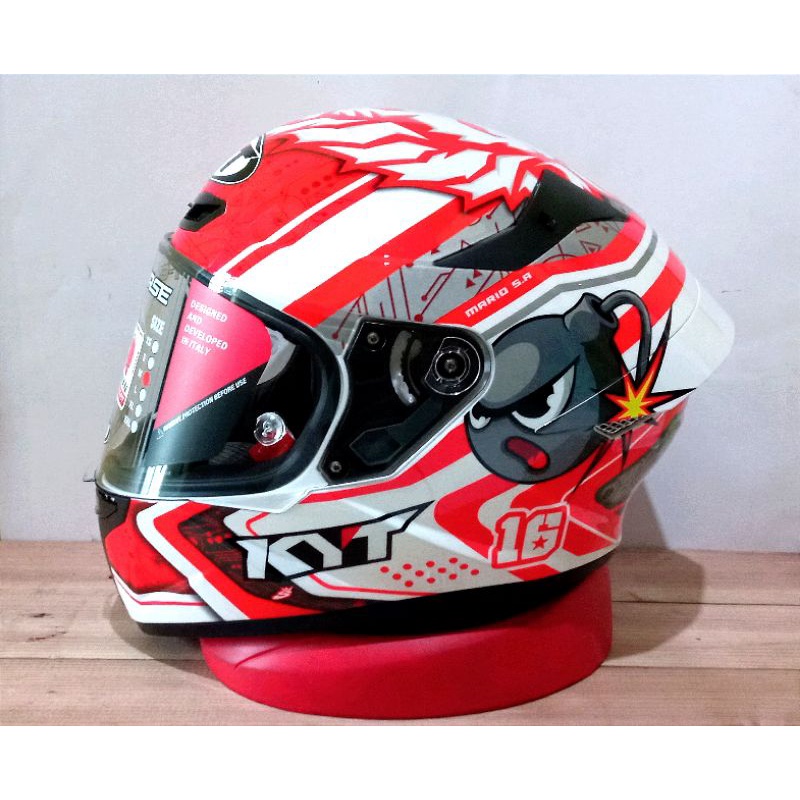 Jual KYT TT COURSE SUPER MARIO | Shopee Indonesia