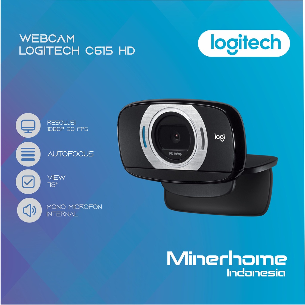 Jual Webcam Logitech C615 HD | Shopee Indonesia